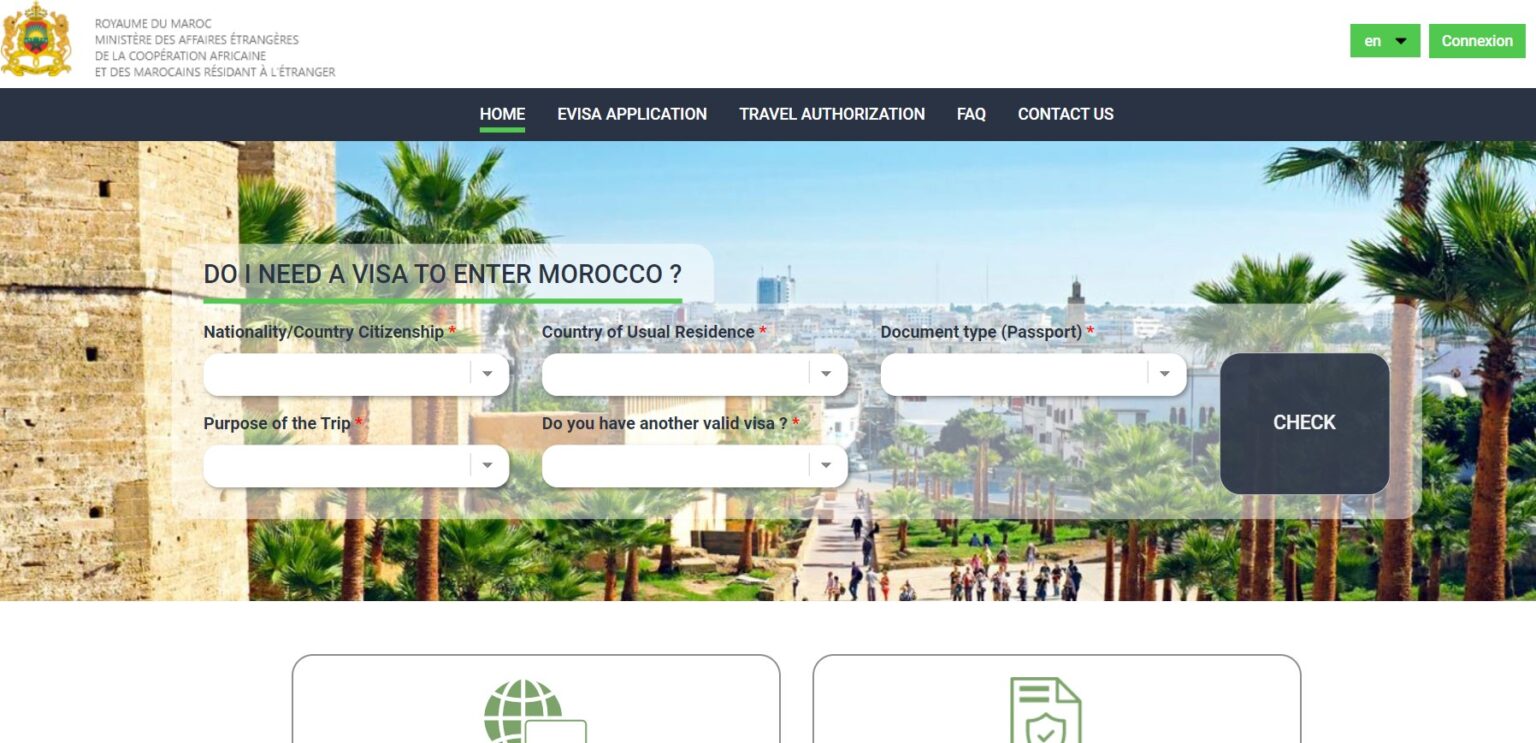 Morocco eVisa Status Check - 2026 Official Website Guide