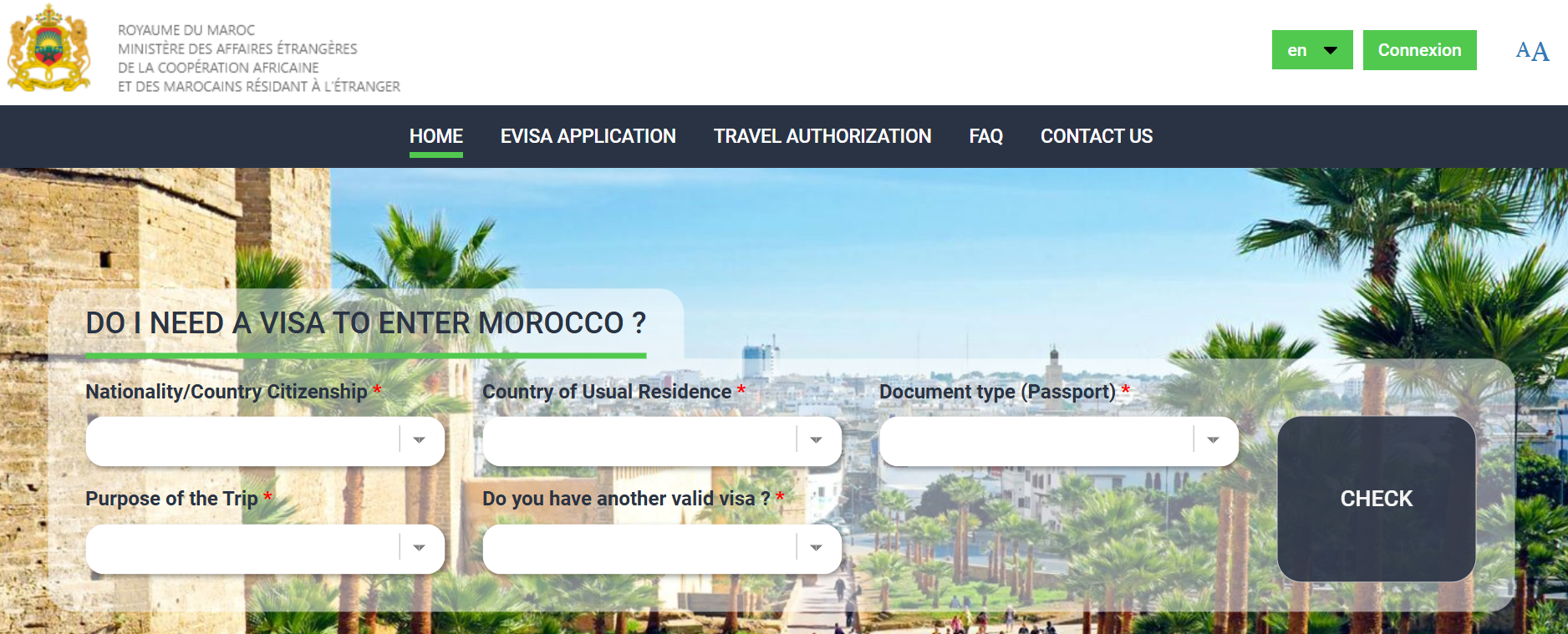 Morocco Visa for Nigerian Citizens